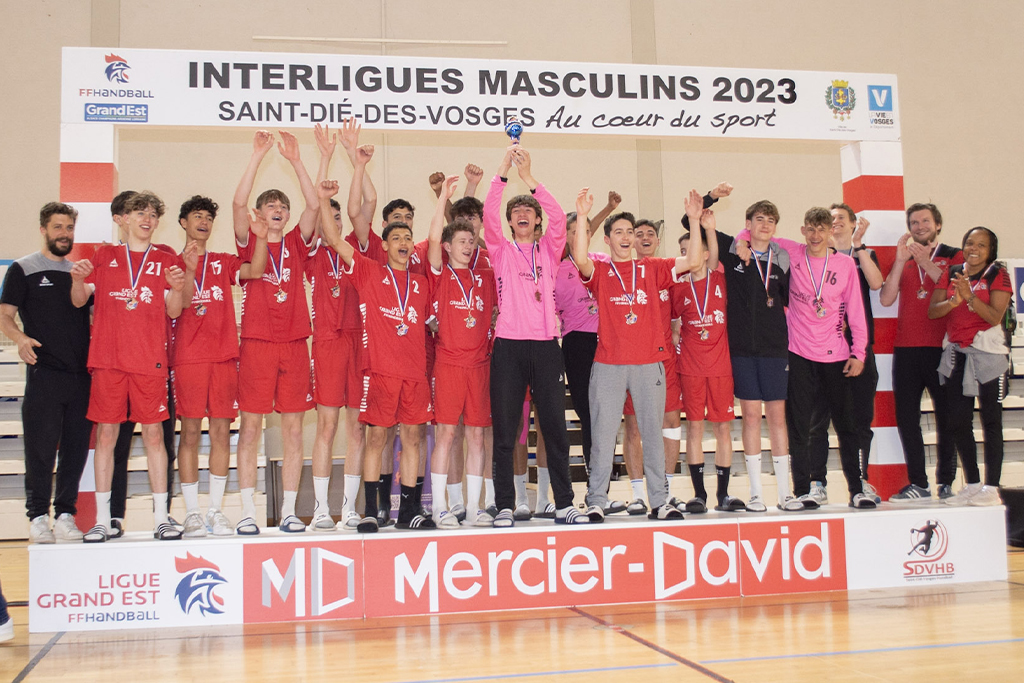 Médaille de Bronze aux Interligues 2023 - Ligue Grand Est de Handball